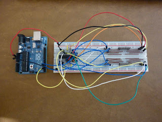 Hands On - Arduino: Project 21 - LED Dot Matrix Display - Scrolling Message
