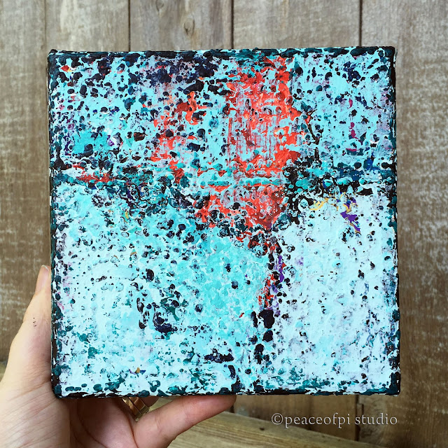 peaceofpi studio: Painting the Abstract Landscape in Acrylic