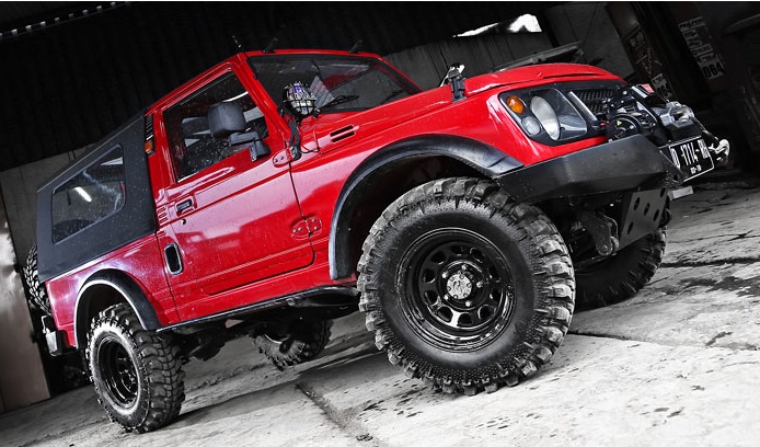 Foto Modifikasi Suzuki Katana, Modif Mobil Terbaik 2017