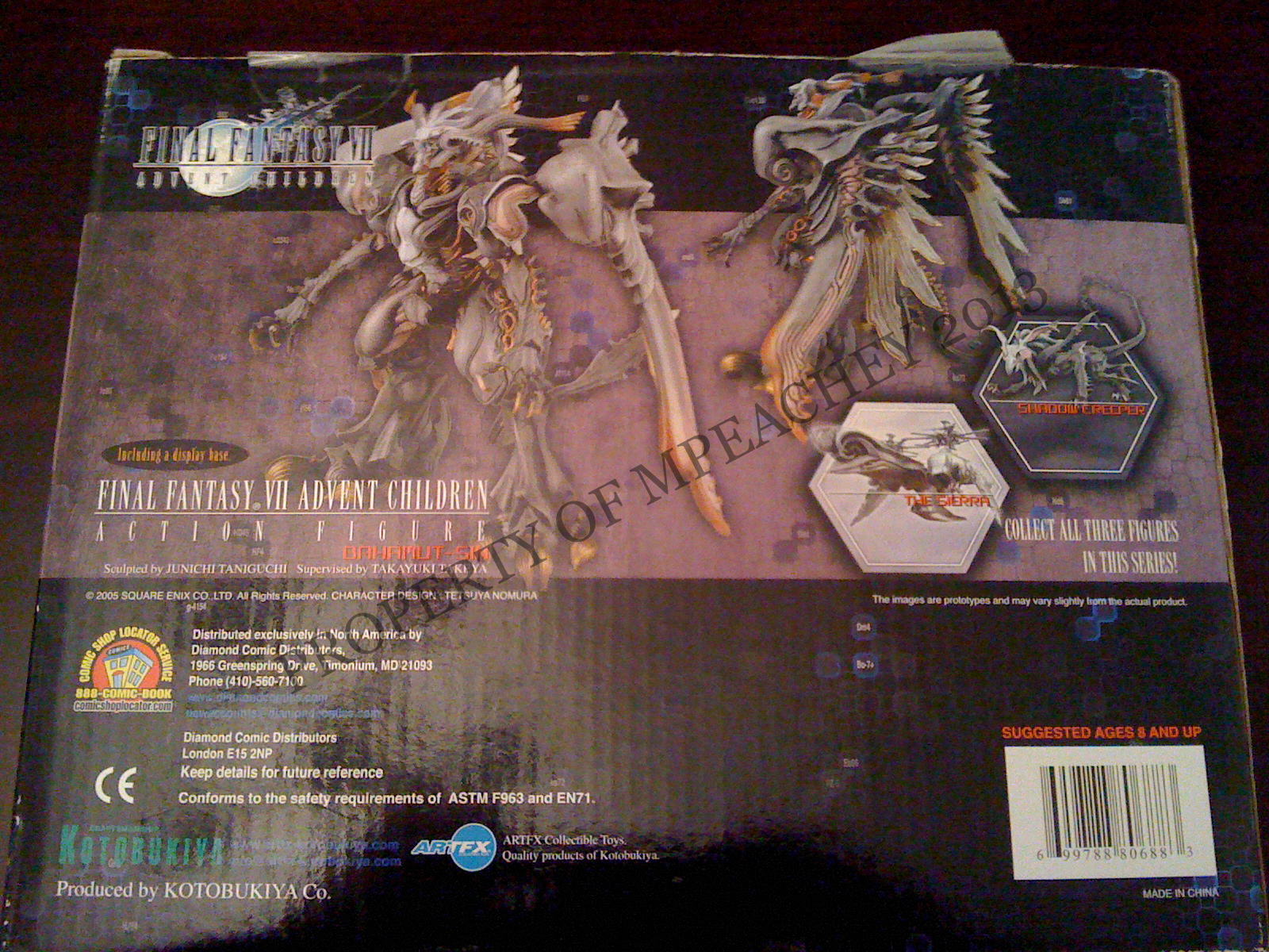 MrPeachUK: Final Fantasy VII - Bahamut Sin Advent Children - ARTFX ...