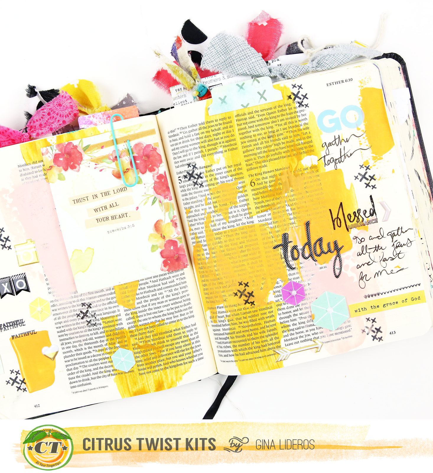 Citrus Twist Kits | Blog : Gina Lideros - June Grace Box Tutorial