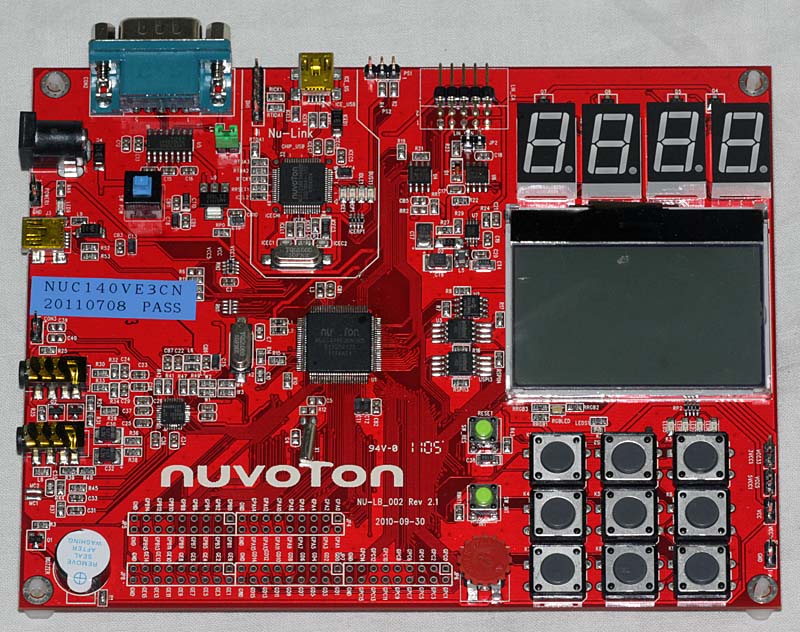 Embedded Electronic Arm Cortex M0 Processor From Nuvoton