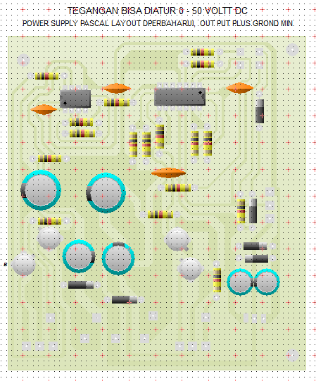 SUMARTOPO PNJ: POWER SUPPLY PASCAL LAYOUT PCB DIPERBAHARUI, PUNYA LAB ...