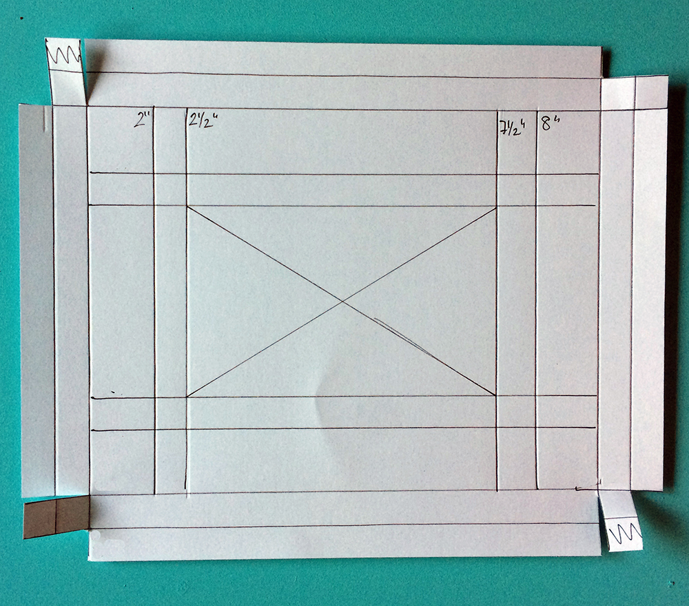 Scrappiness: Rammekort med tutorial