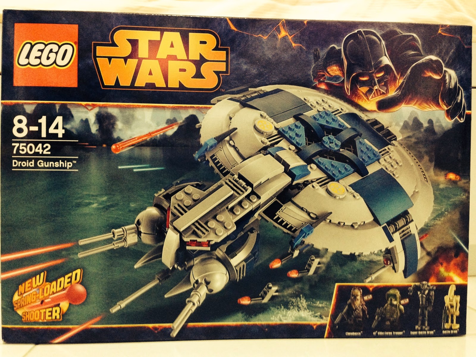 The Marriage of LEGO and Star Wars: Review: 75042 Droid Gunship