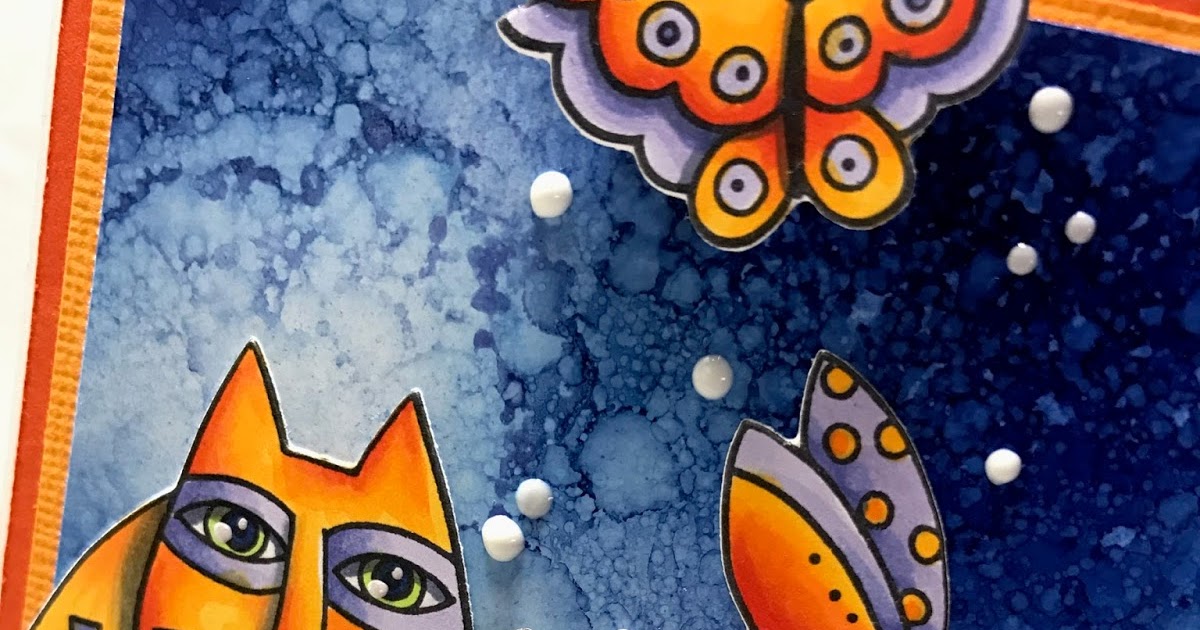 Stampendous CHA Release - Indigo Cats