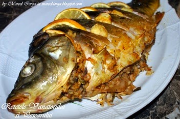 Marcel Iorga: Crap romanesc in sos de bere si umplut cu ciuperci