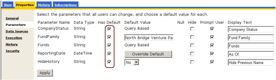 Faisal's Technical Blog: SSRS parameter default values not working Faisal's Technical Blog: SSRS parameter default values not working