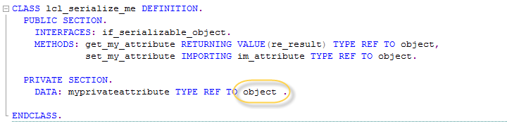 Using Serializable Objects in ABAP – Acorel