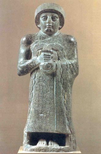 Arte e immagini: I SUMERI: la figura di Gudea di Lagash
