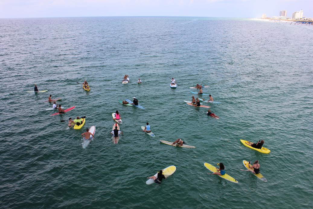 Lavon Wiggins Memorial Service and Paddle Out 07/07/12