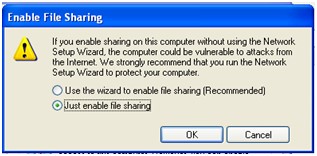 CARA SHARING FILE PADA WINDOWS XP