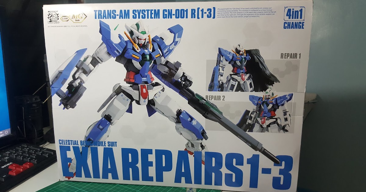 [REVIEW] DM MG Exia(Repairs) Unboxing ~ MechTalyer
