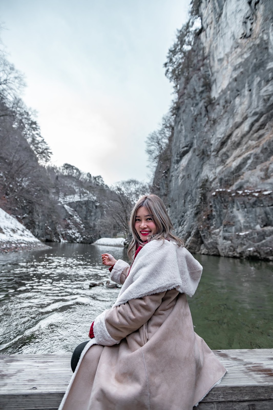 Geibikei Gorge in Winter - Stella Lee ☆ Indonesia Beauty and Travel Blog