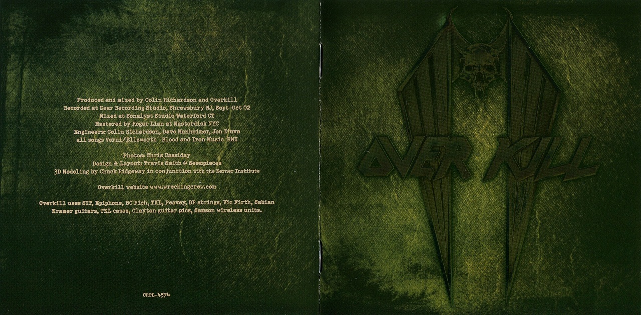 Cries from the Quiet World: Overkill "Killbox 13"