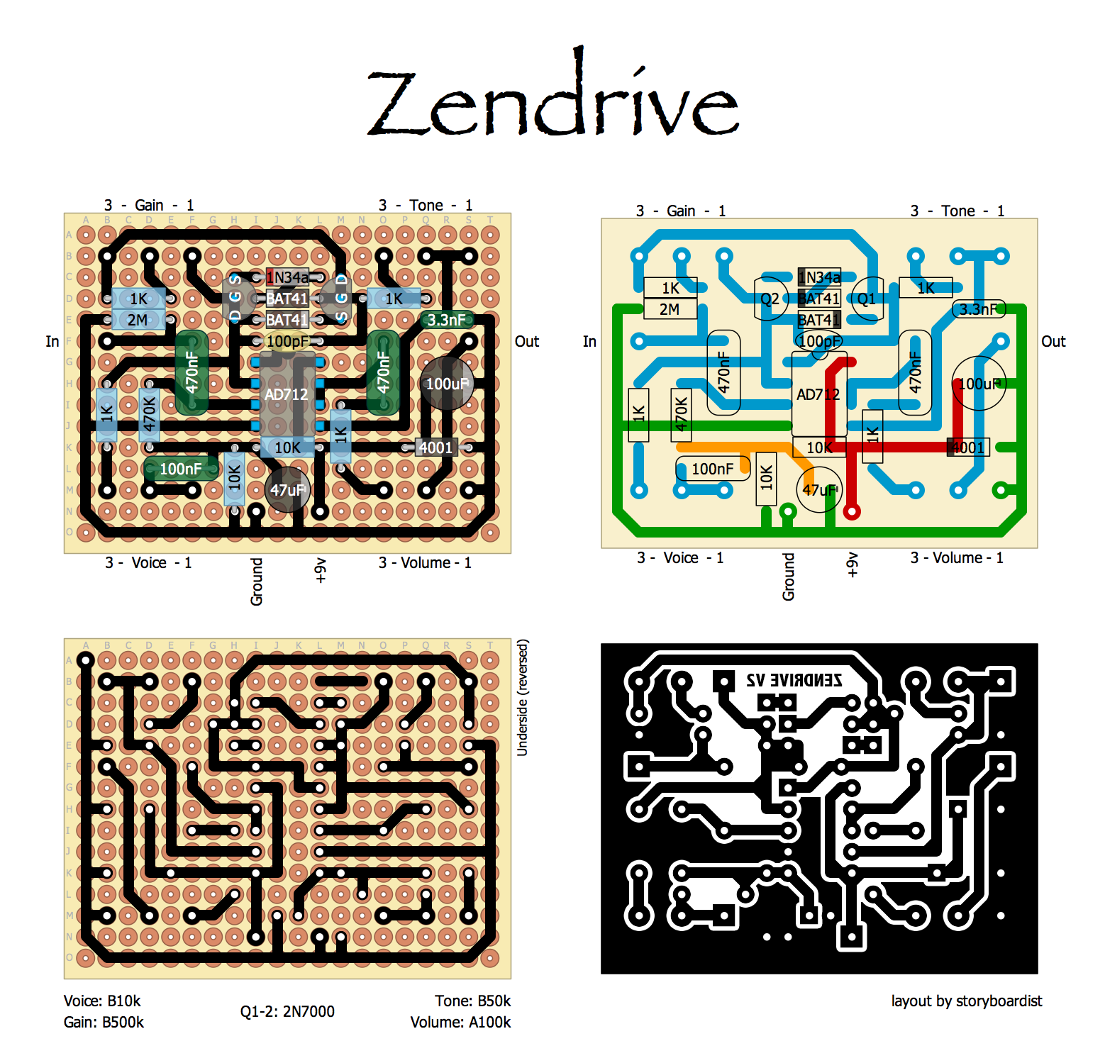 Lovepedal RF Zendrive-Zendrive Ⅱ square-
