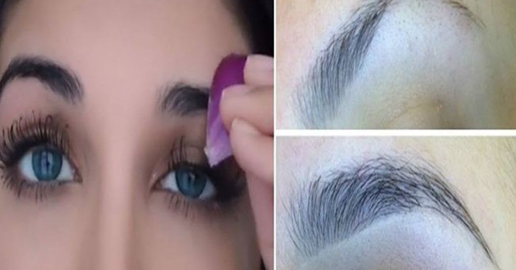 Simple Trick to Grow Thick and Healthy Eyebrows Fast With Just 1 ...