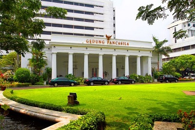 History Established in Jakarta Gedung Pancasila | The History of Indonesia