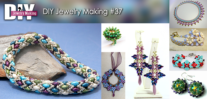 Online Jewelry Making Newsletter: Free 2-Hole Beads Beading Patterns ...