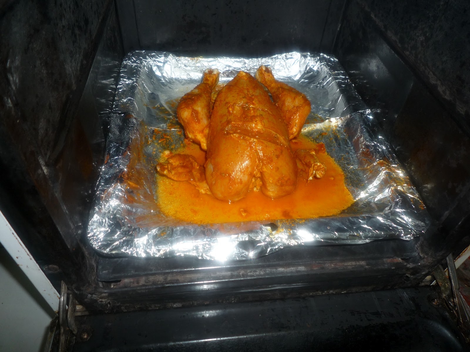 G'Gina's Kitchenette: Mummy's Roasted Chicken with a twist