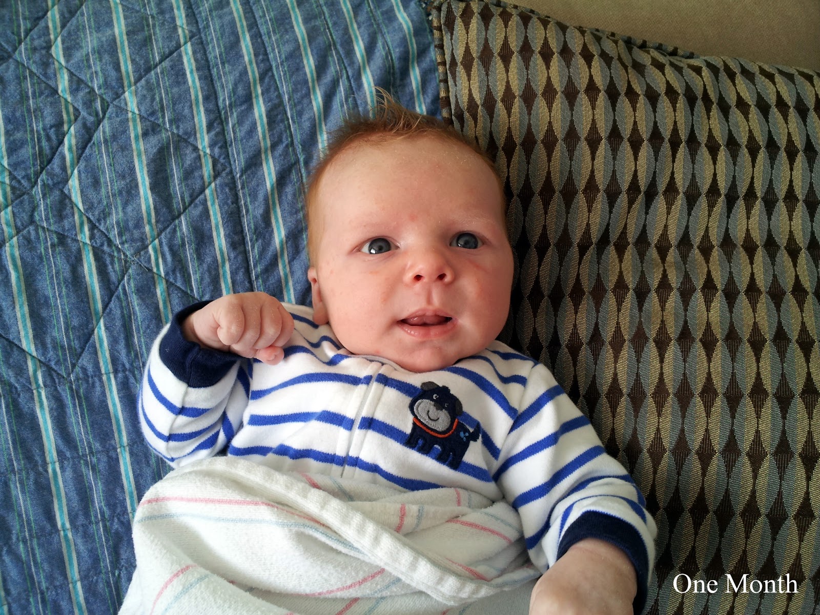 Life Under Quilts: One Month