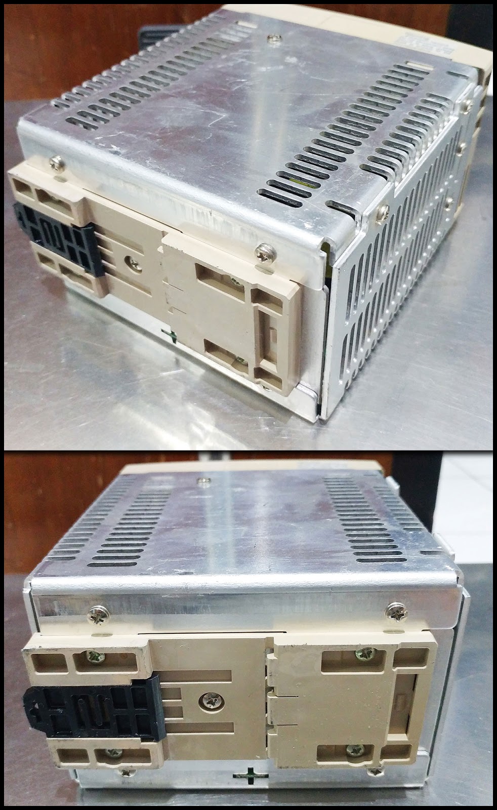 2nd MACHINE: Slim size DC power supply din rail PS5R-SG24 24VDC 10A IDEC