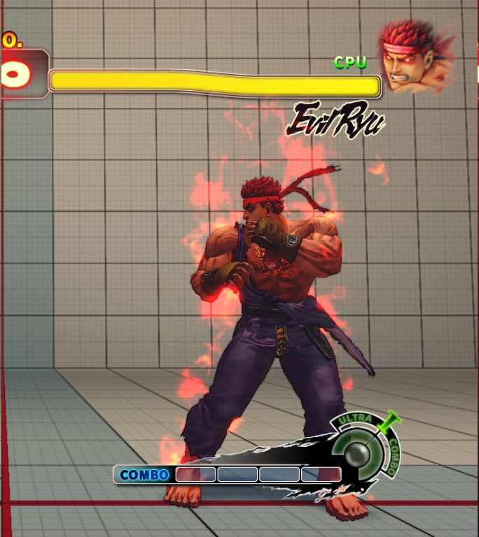 Super Street Fighter IV Arcade Edition Costumes: Evil Ryu's Costumes