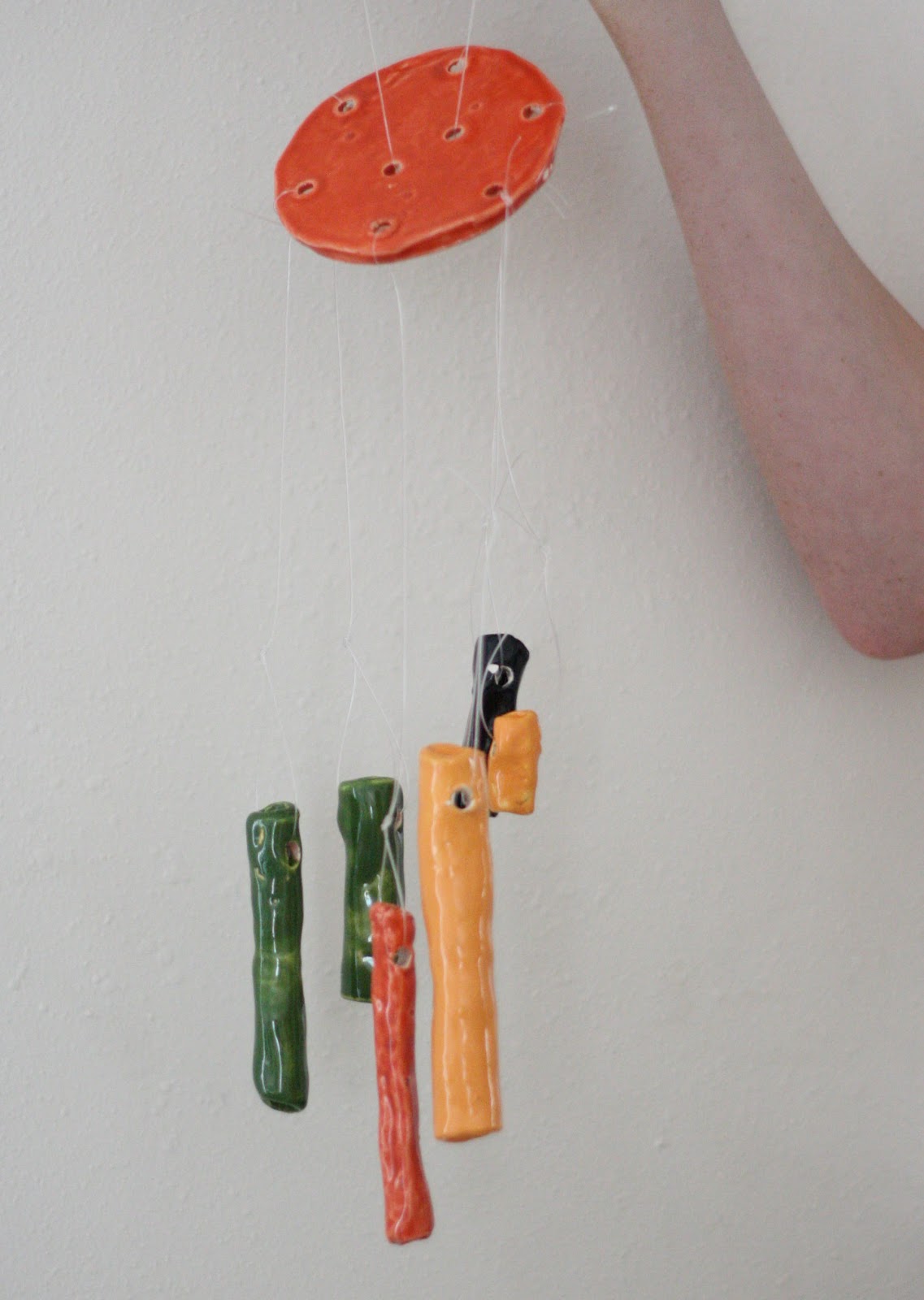 Children's Summer Arts and Crafts: Ceramic Wind Chimes