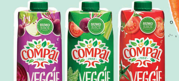 Postais sem selo: Campanha Compal Veggie