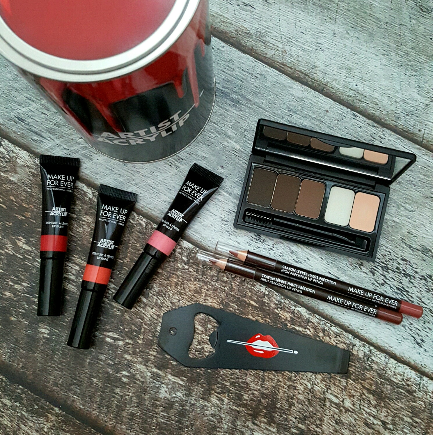 Tutorial, Look and Swatches of Make Up For Ever Pro Sculpting Brow ...