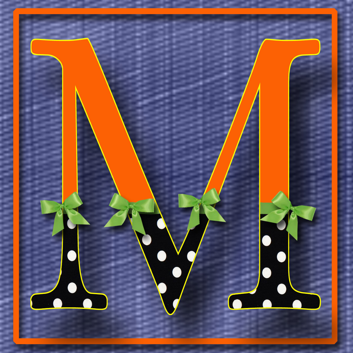 GRANNY ENCHANTED'S BLOG: "Halloween Polka" JPG Free Scrapbook Alphabet