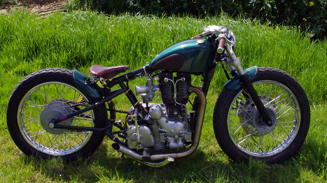 RoyalEnfields.com: Old Empire Motorcycles builds a custom Royal Enfield