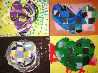 doodles&noodles: Jim Dine Heart Weavings