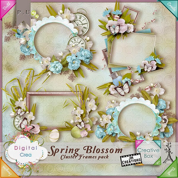JM Creations: Spring Blossom + Freebies + Chance to win it!!!