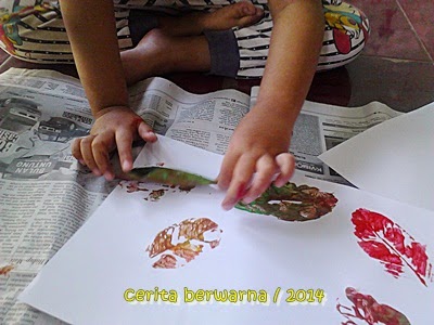 Membuat Cap Daun