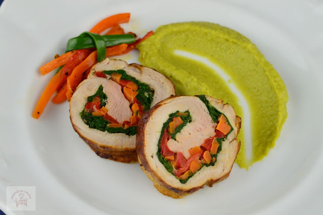 Rulada din muschiulet de porc, cu legume - CAIETUL CU RETETE