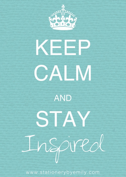 Kymberly Marciano: Expression Thursdays: Keep Calm