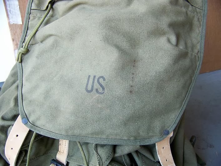 Webbingbabel: Vietnam SF, LRRP Backpack, M1952 Fieldpack