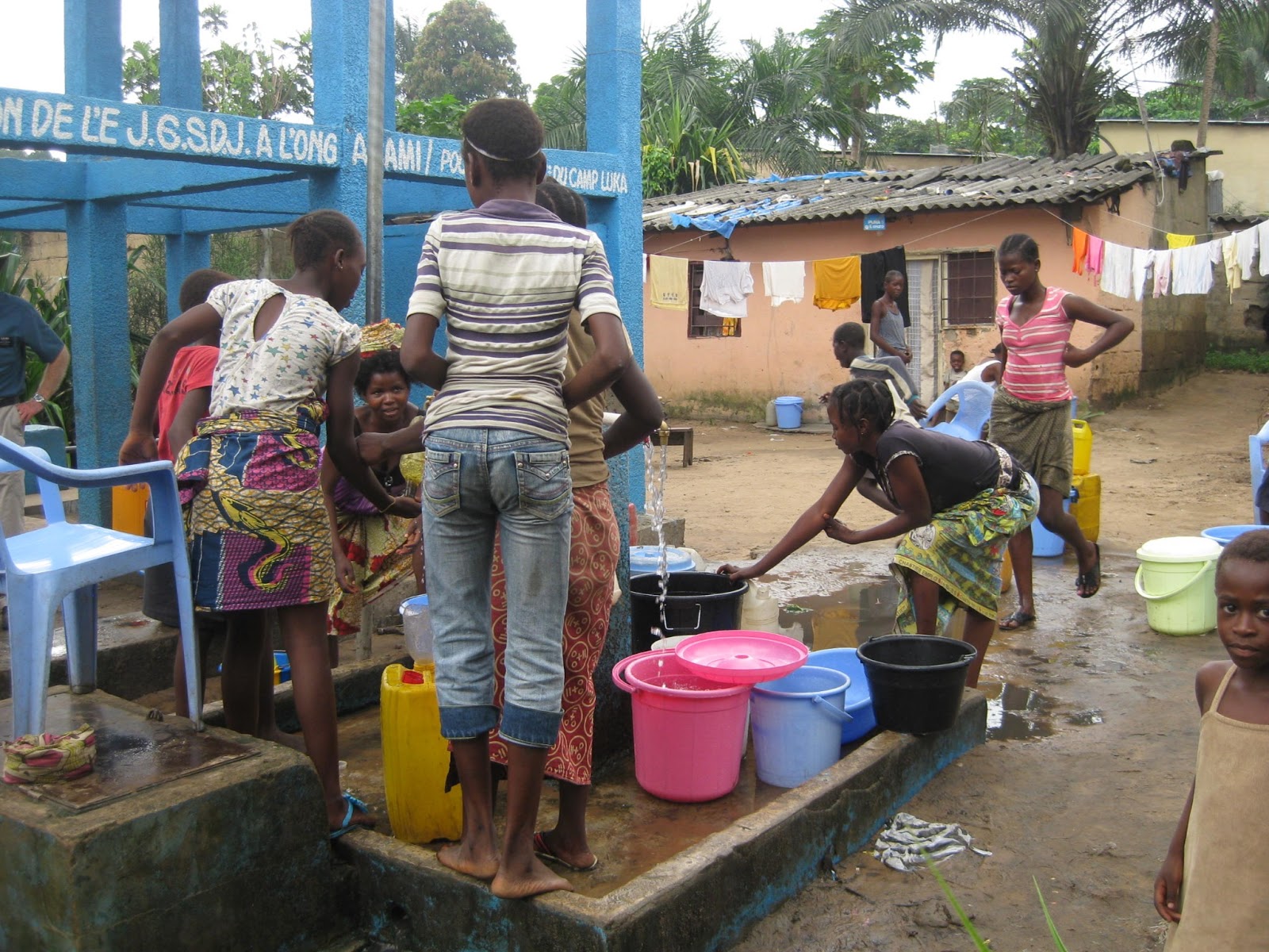 Grant and Terri in Africa: Humanitarian Water Project