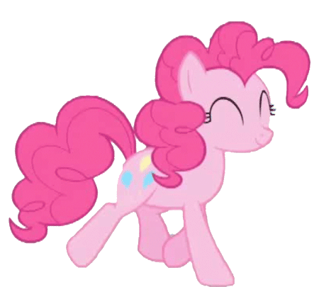 My Little Pony: GIFs animados de Pinkie Pie en My Little Pony