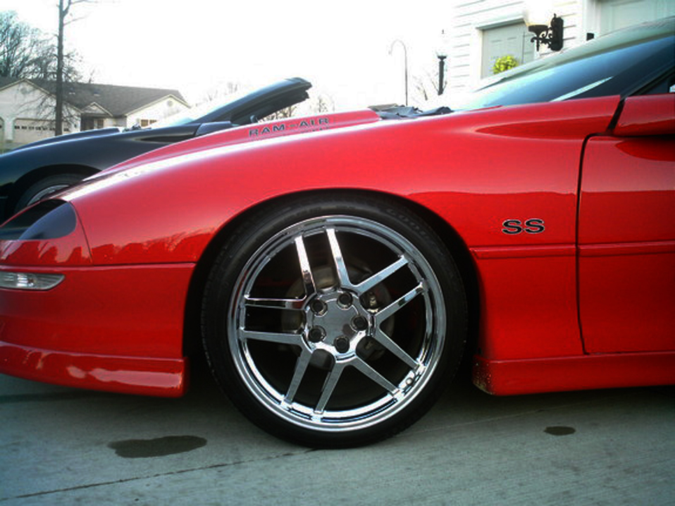 The World's Best 4th Gen Camaros: 97 Red Camaro SS LT1 on 20s