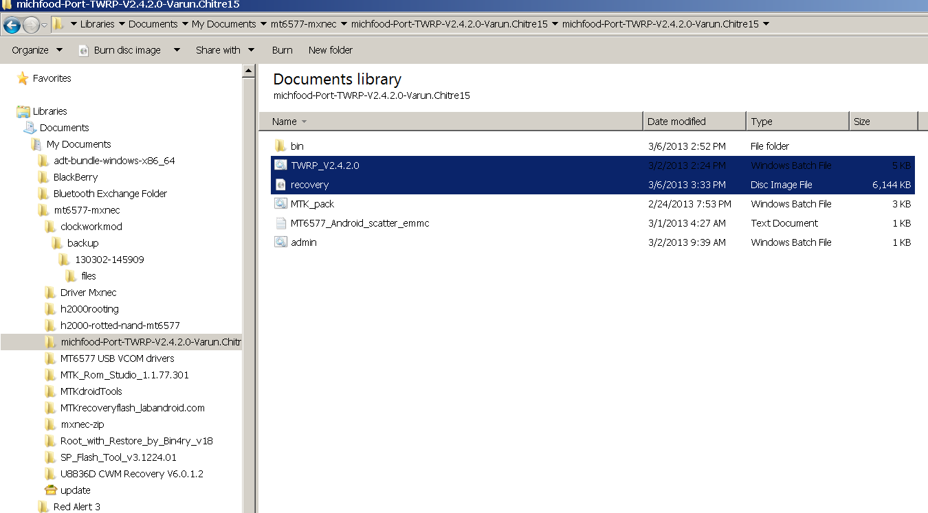 semayi: MXNEC M307 BUILD CUSTOM CWR or TWRP