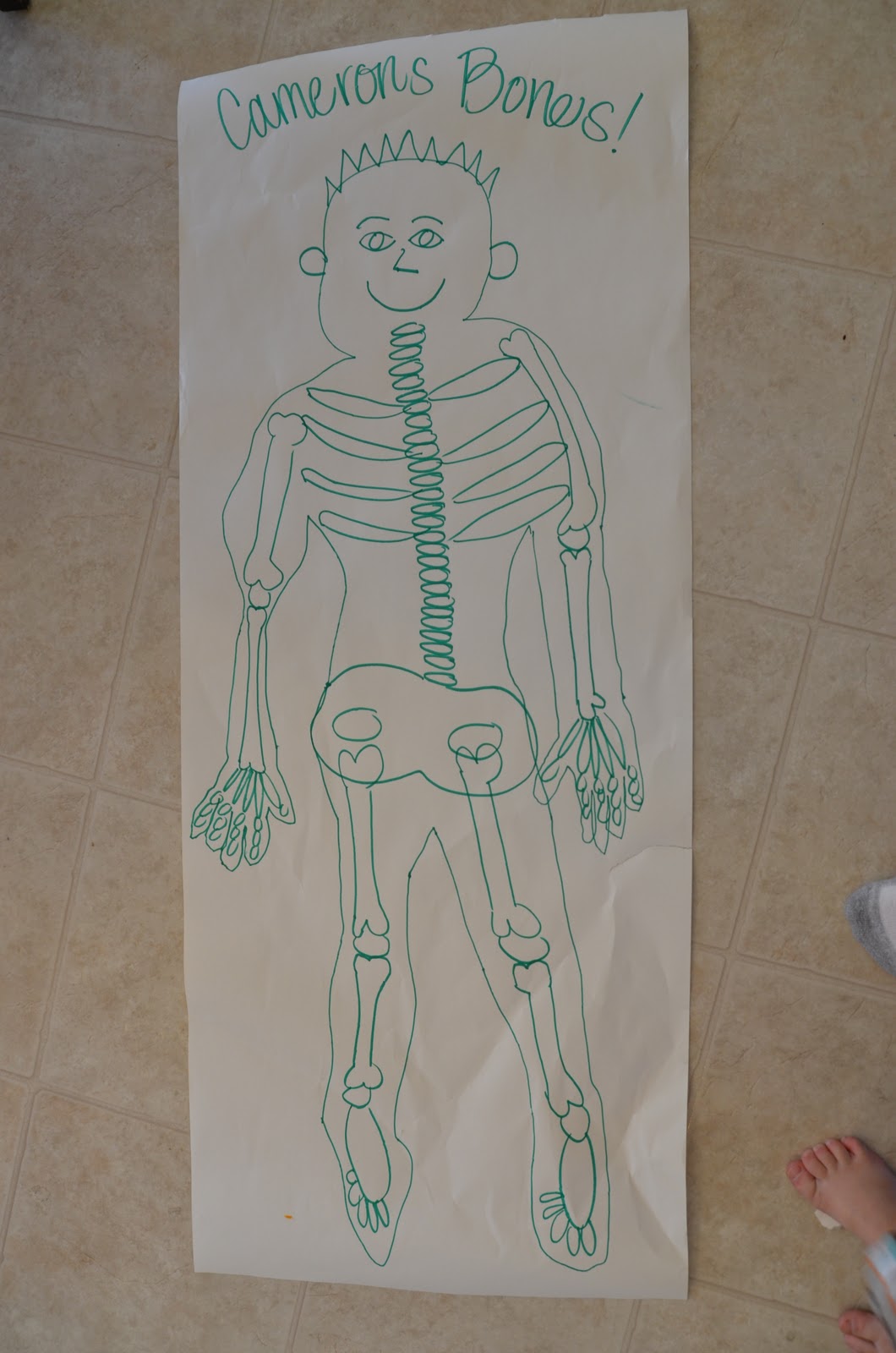 The Madsens: Dem' Bones! Preschool Lesson