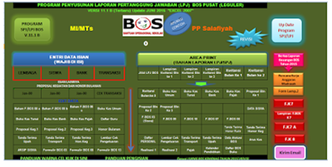 Buku Laporan Spj Bos Dalam Bentuk Aplikasi Format Excel Terbaru | jurnal-pp
