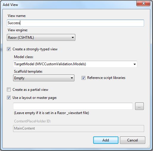 Programmer's Note Book: Customizing Validation Attributes in MVC