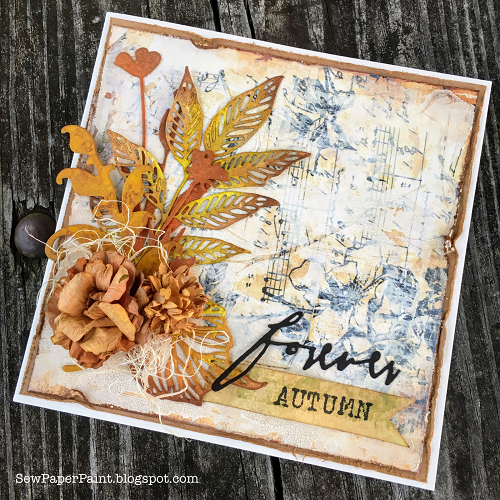 A Vintage Journey: Creative Card Making with Autumn