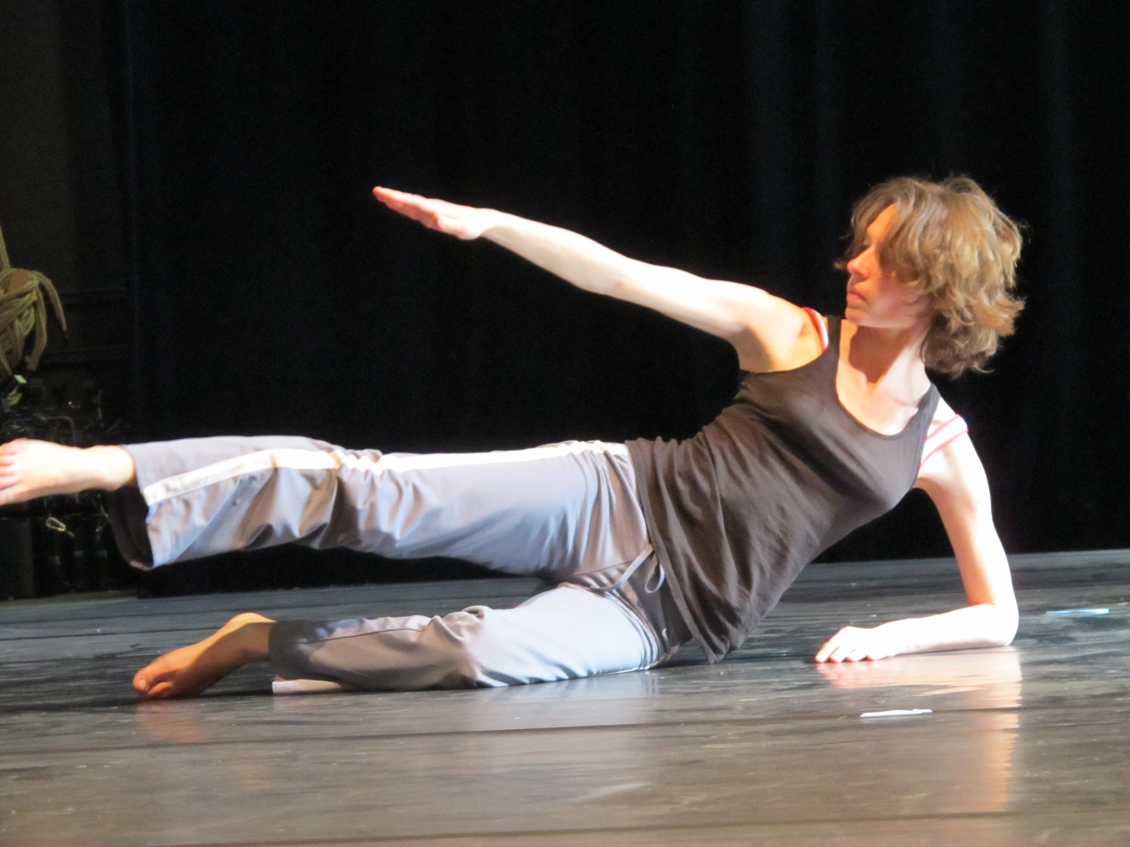 Entrailles: Travail de la danse avec Ali Salmi permier jour