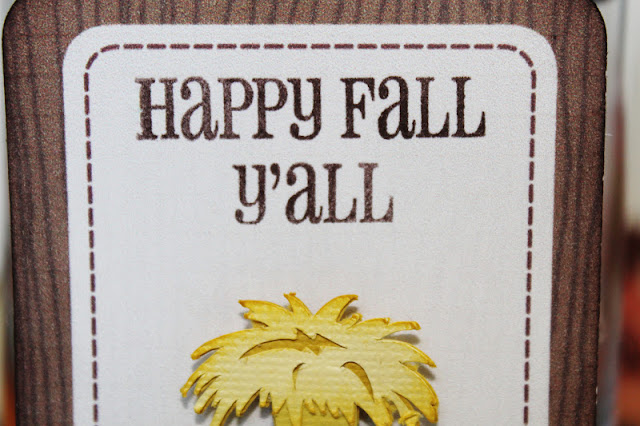 got2bcrafting: Happy Fall Y'all - Tag with home decor project