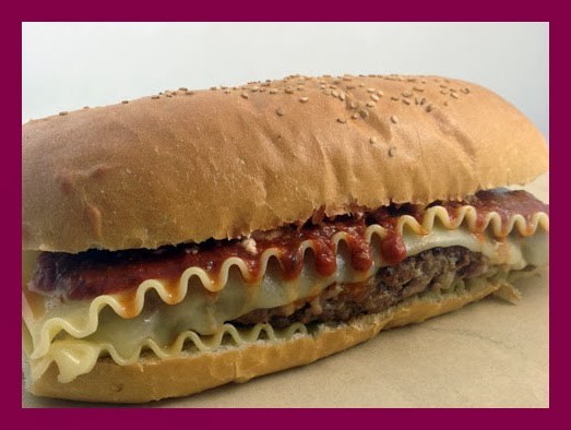 Baked Lasagna burger | Home cooking