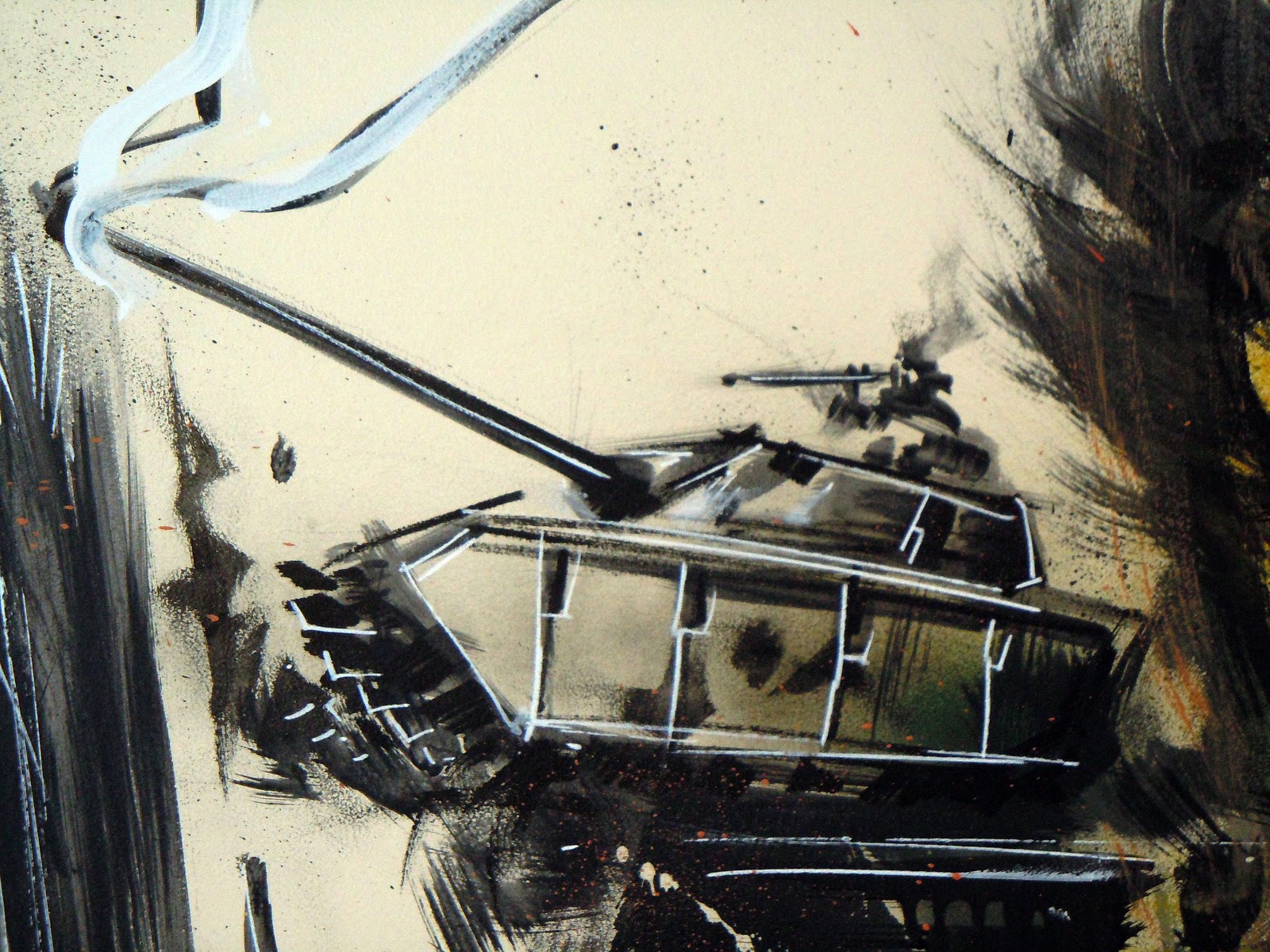 Dave Crosland's "On The Slate": Call Of Duty Mural: Phase One - Allied ...